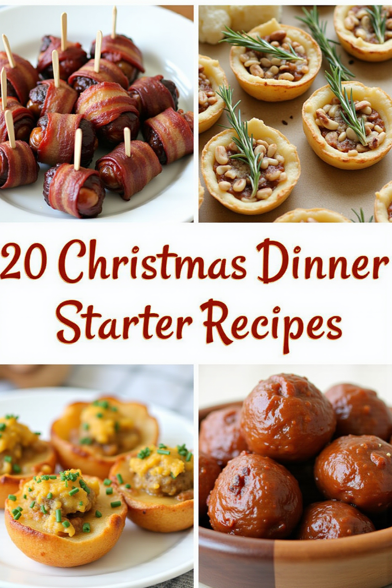 20 Easy Christmas Dinner Starters: Festive and Effortless Appetizers ...